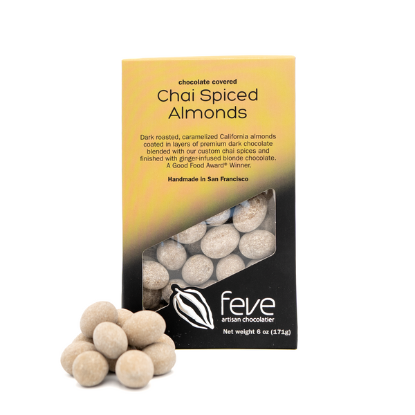 Feve Chai Spiced Almonds 6 oz – Feve Chocolates